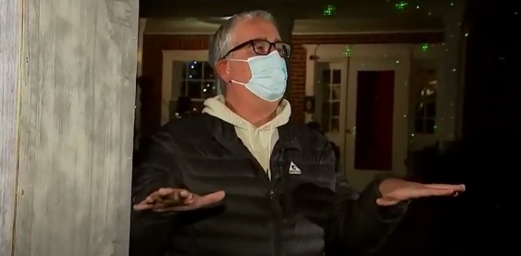 Wooden monolith discovered in man's front yard in Washington DC