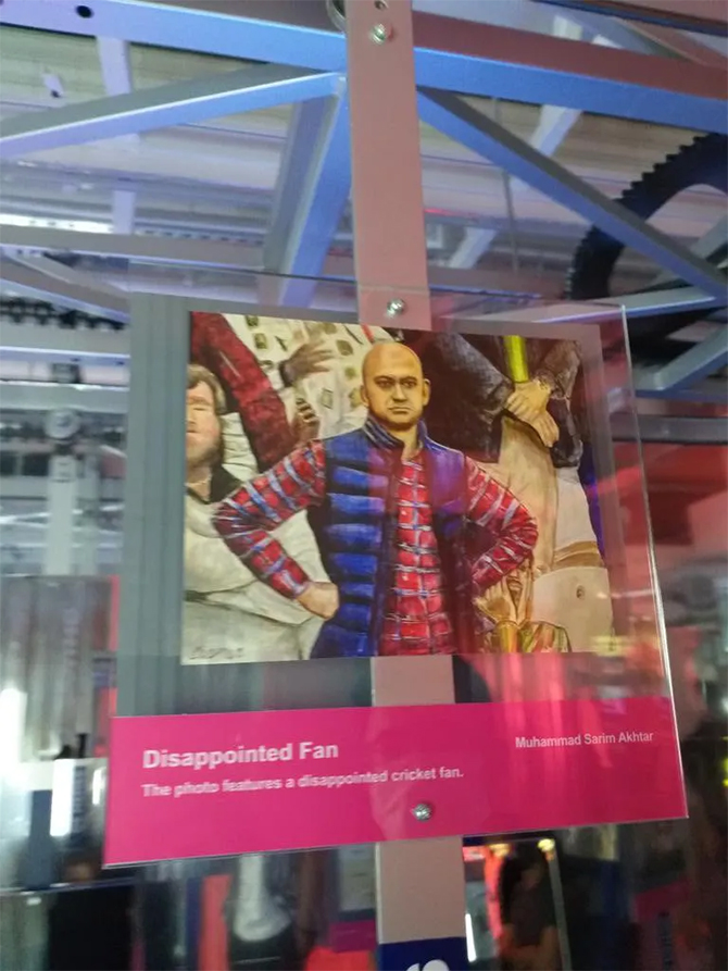 Disappointed Pakistani fan features in Hongkong Museum of Memes